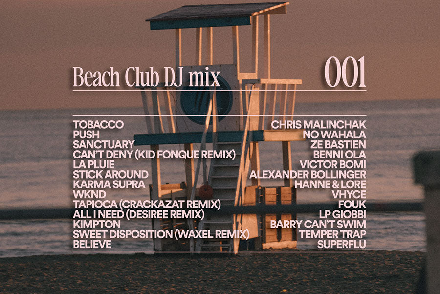 Beach Club Mixtape 001 – Barney Cools