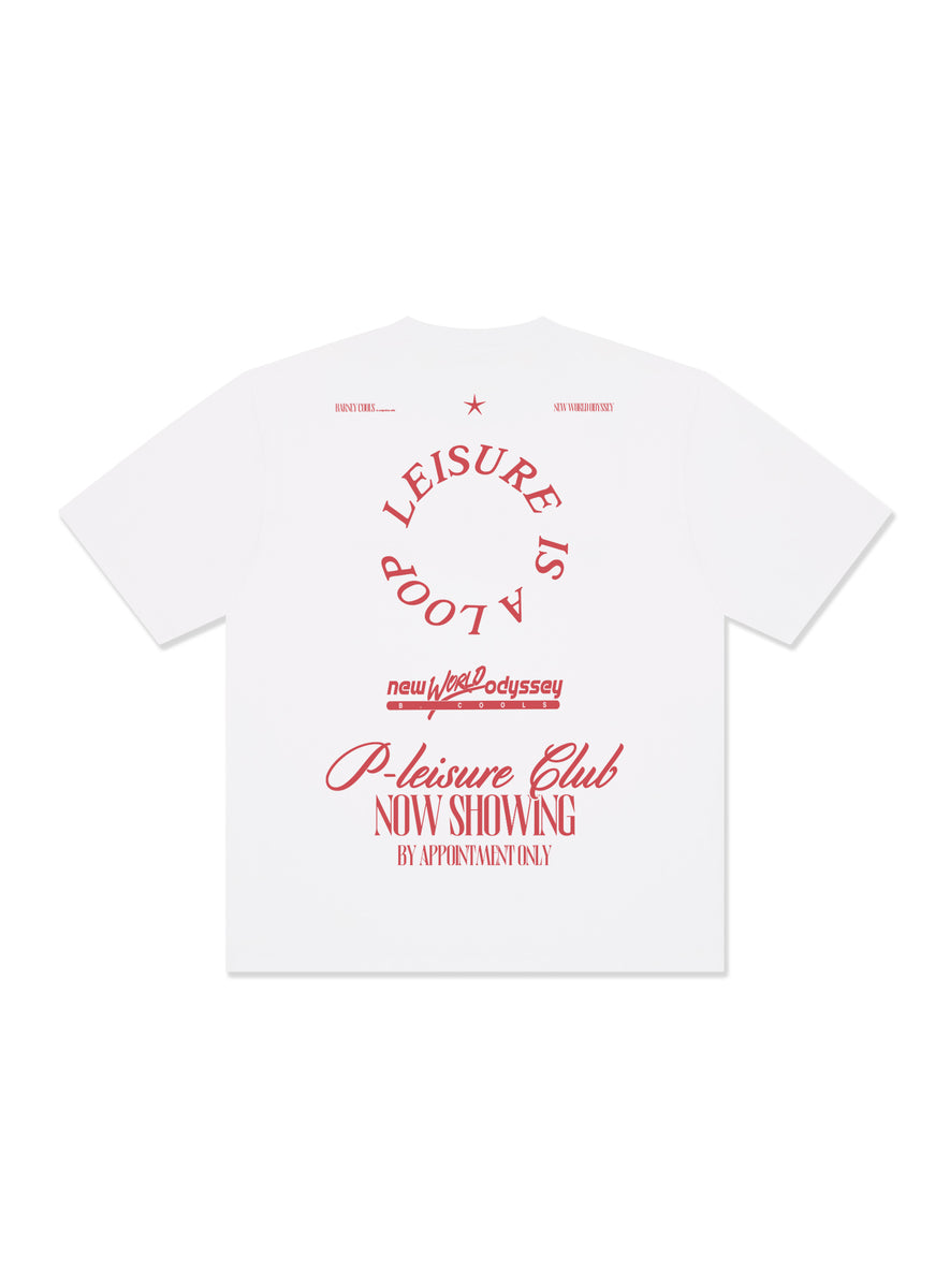 Loop Tee White – Barney Cools
