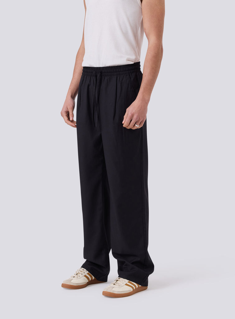 Boxy Suit Pant Black Micro – Barney Cools