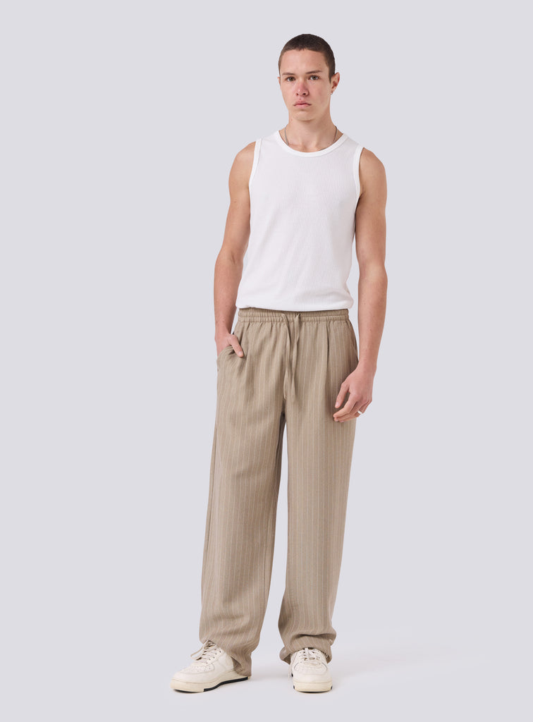 Boxy Suit Pant Herringbone – Barney Cools
