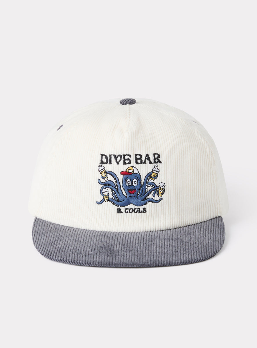 Dive Cap White/Blue Cord – Barney Cools