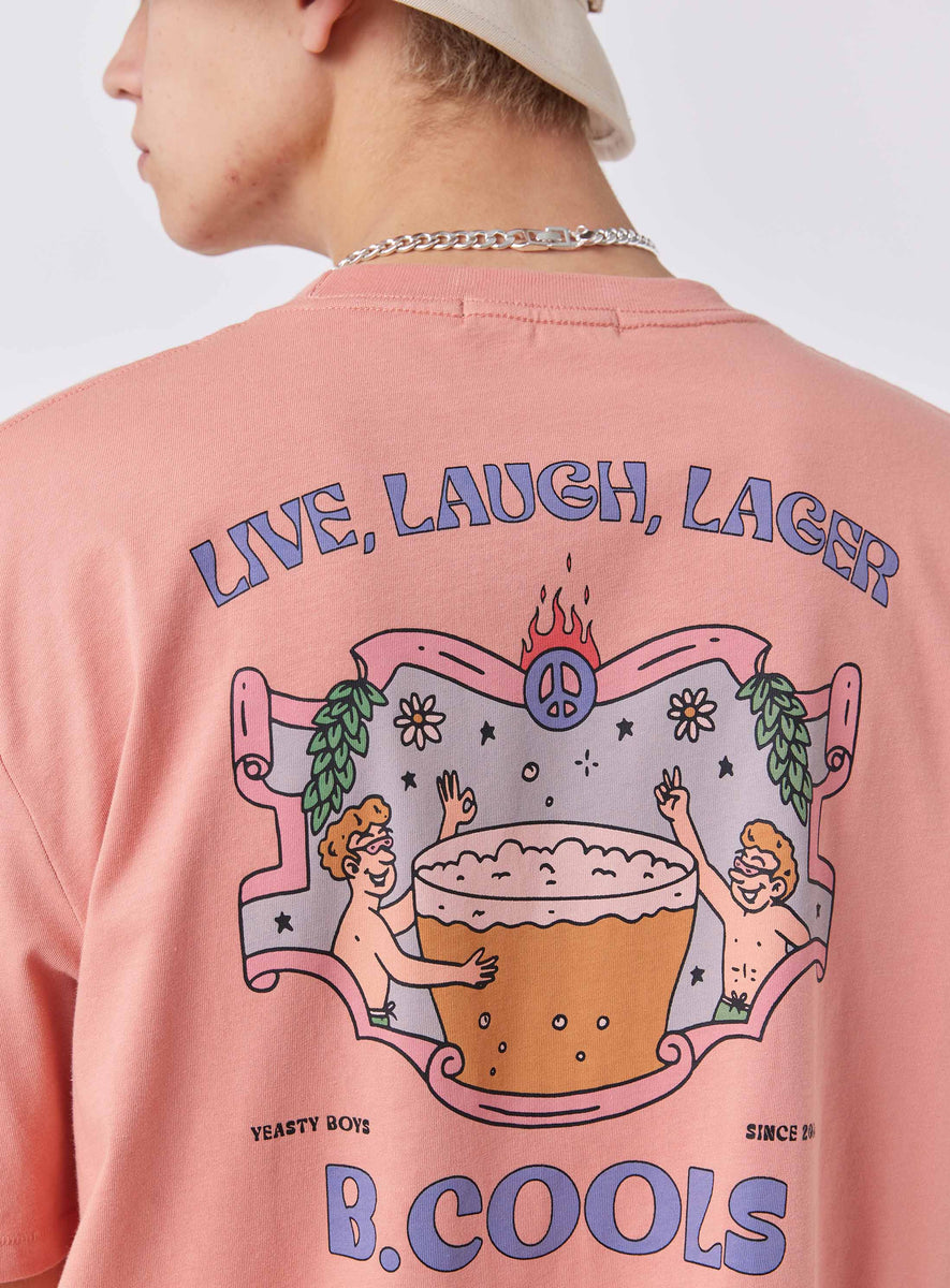 Lager Homie Tee Cayenne – Barney Cools