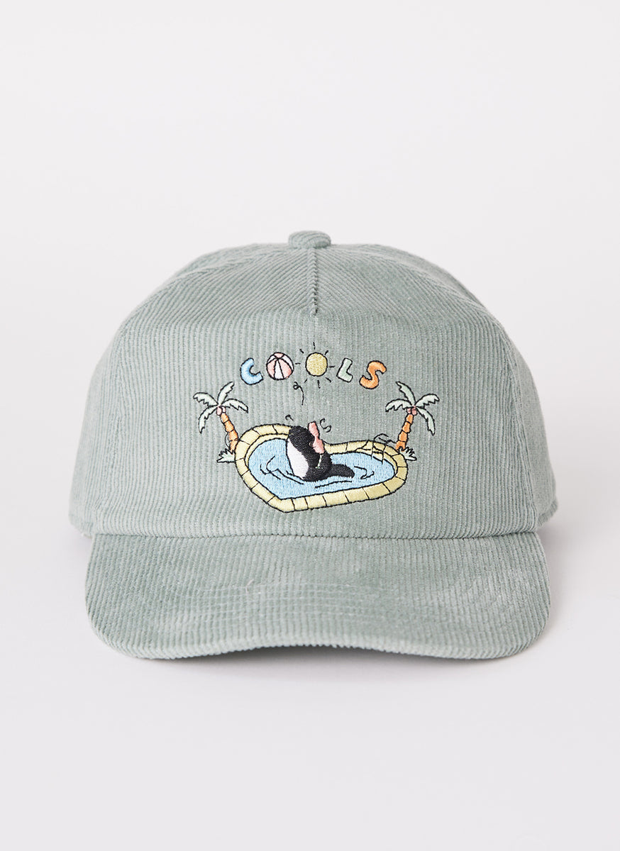 Splash Cap Teal Cord – Barney Cools