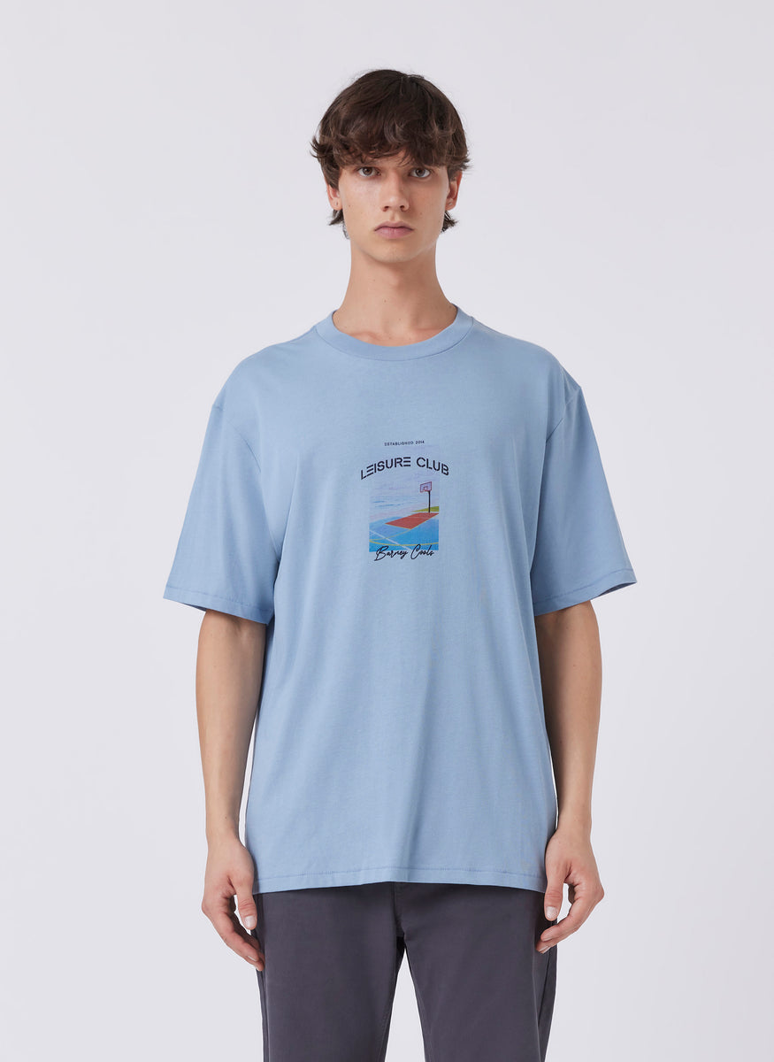 Postcard Homie Tee Steel – Barney Cools